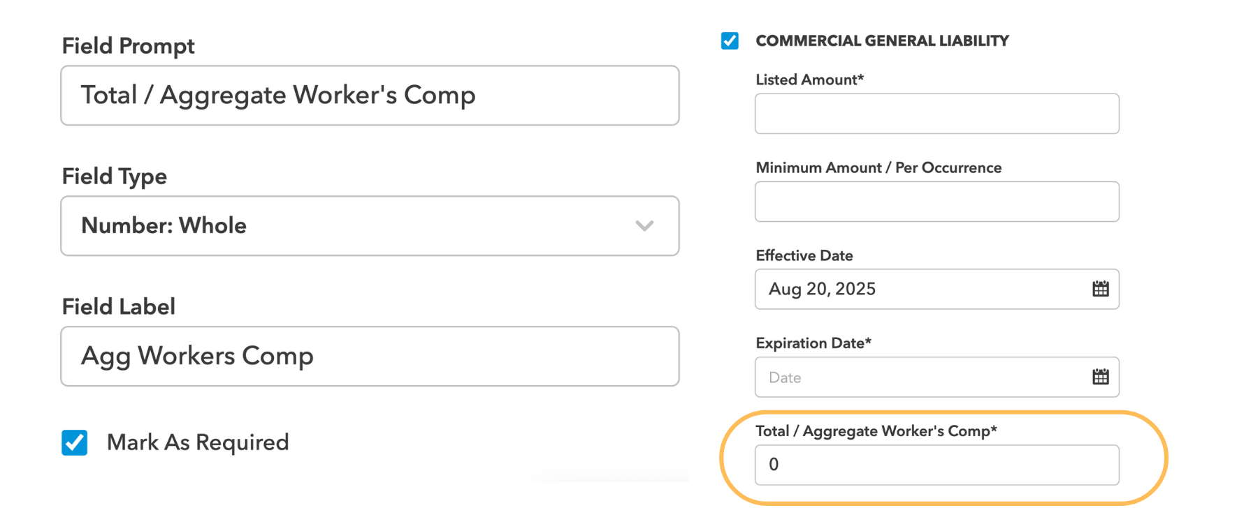 COI Setup – Cove Knowledge Base